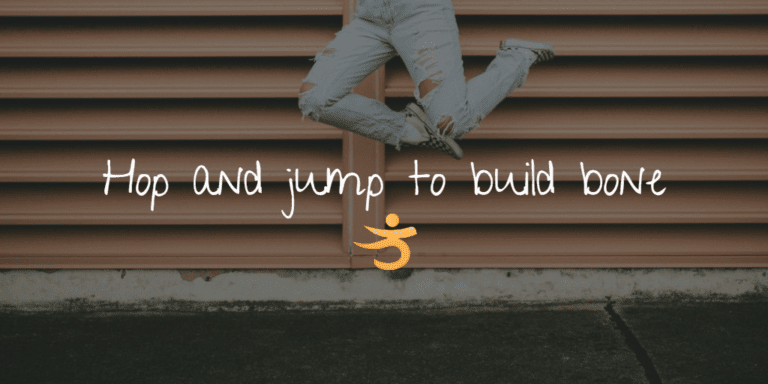 Hop, Heel Drop, or Jump for Bone Health: Impact Exercise for ...
